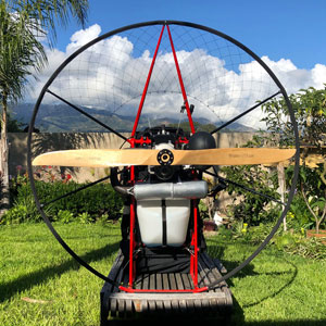 Miniplane Paramotor, Mini-Plane Powered Paraglider, Top 80 Motor - the ...